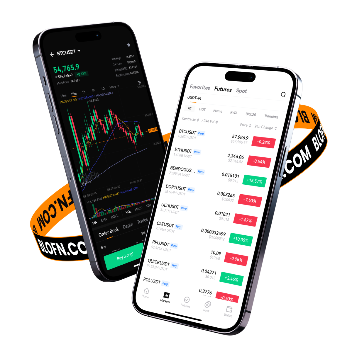 BloFin, où les baleines naissent.